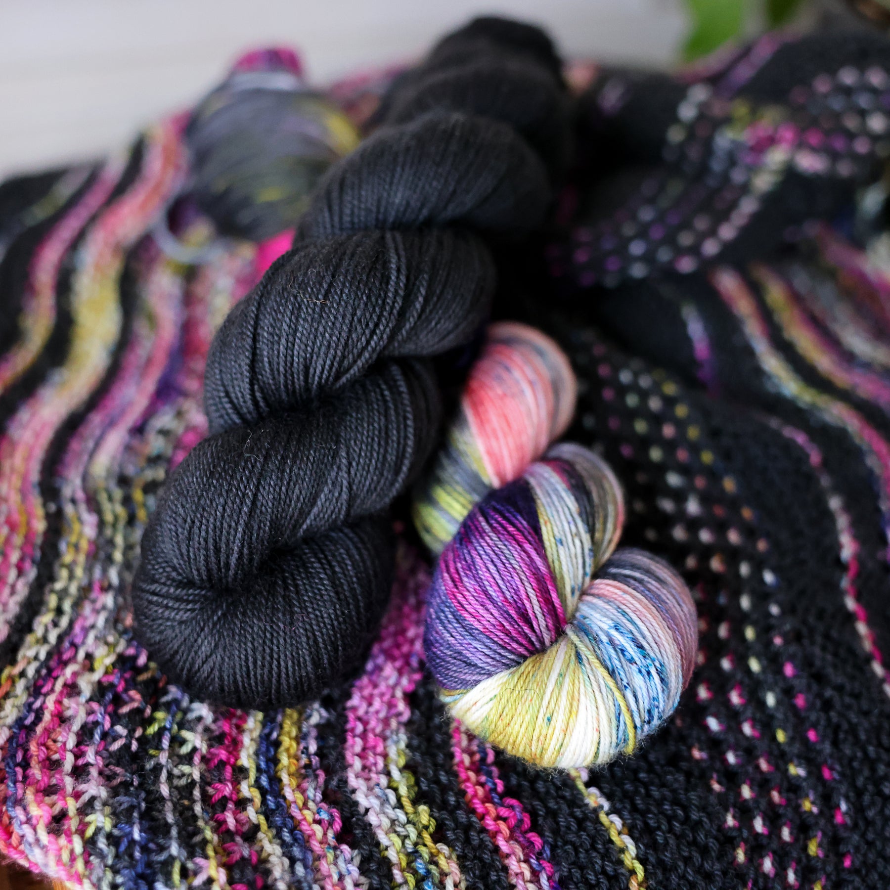 KBB Shawl Pattern and Kit – Bad Sheep Yarn
