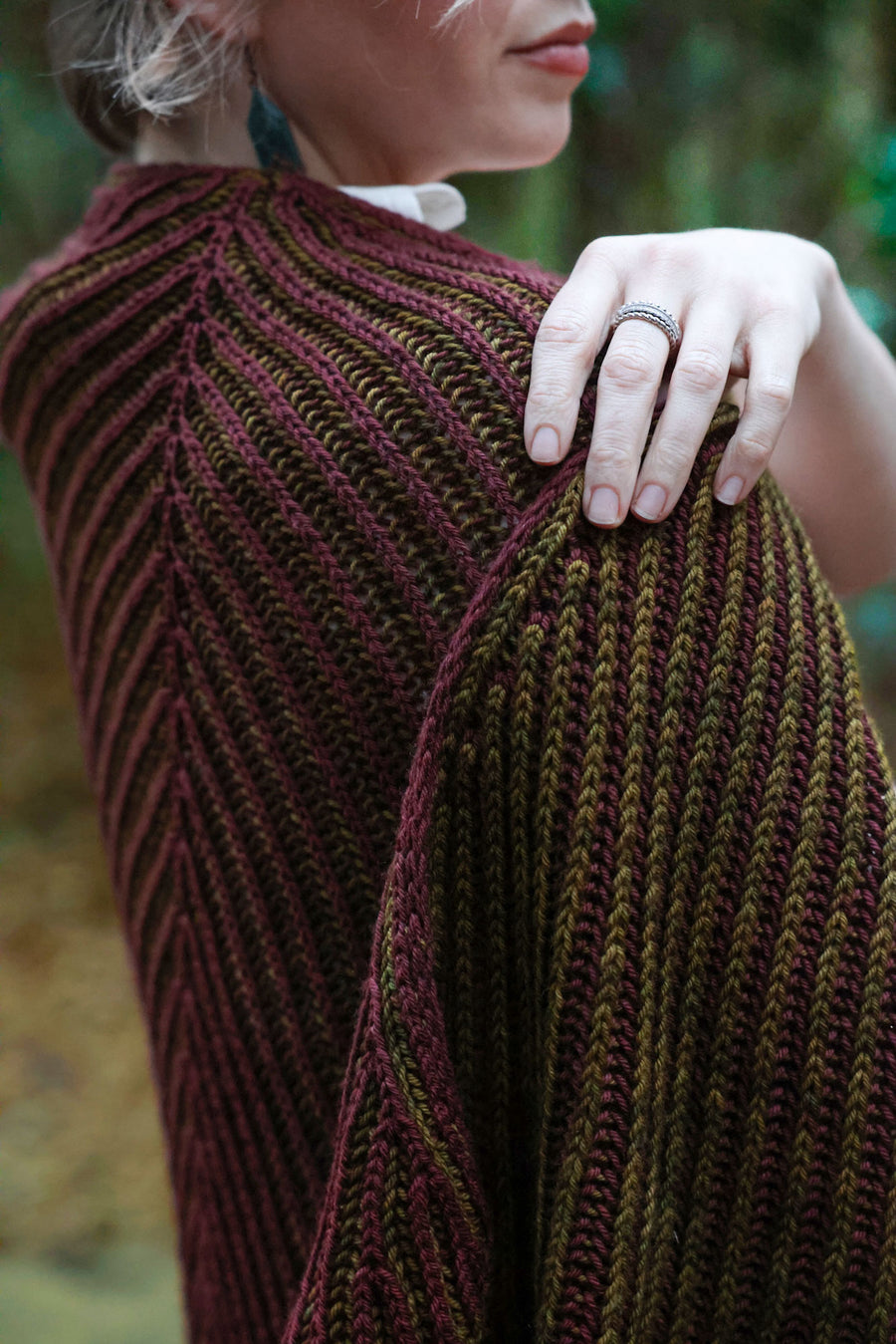 Compass Shawl Brioche Knit Pattern – Bad Sheep Yarn