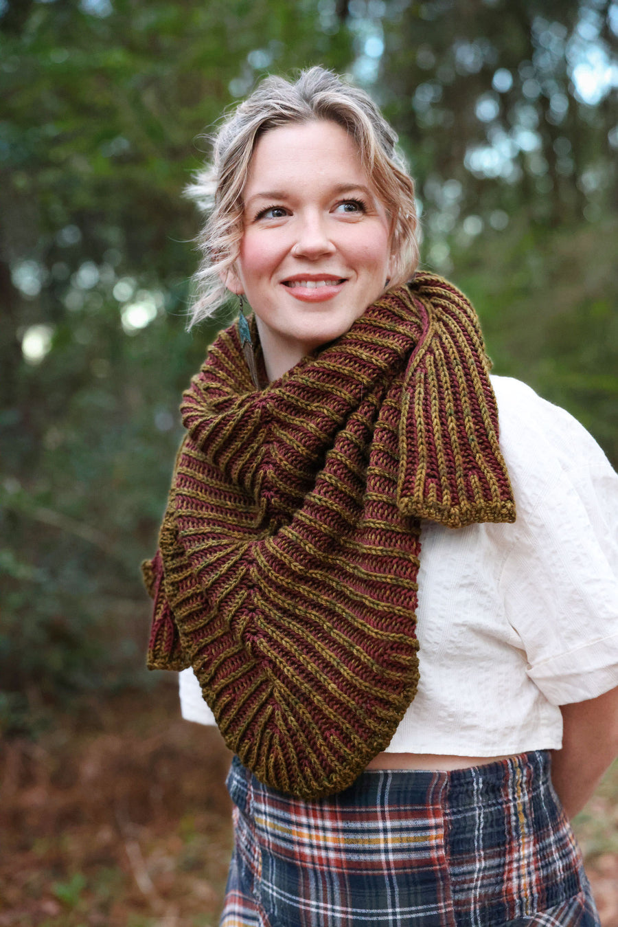 Compass Shawl Brioche Knit Pattern – Bad Sheep Yarn