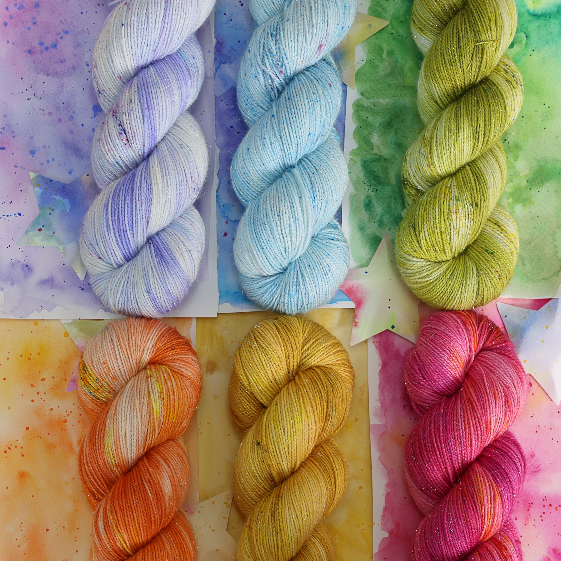 Deconstructed Rainbows Collection – Bad Sheep Yarn