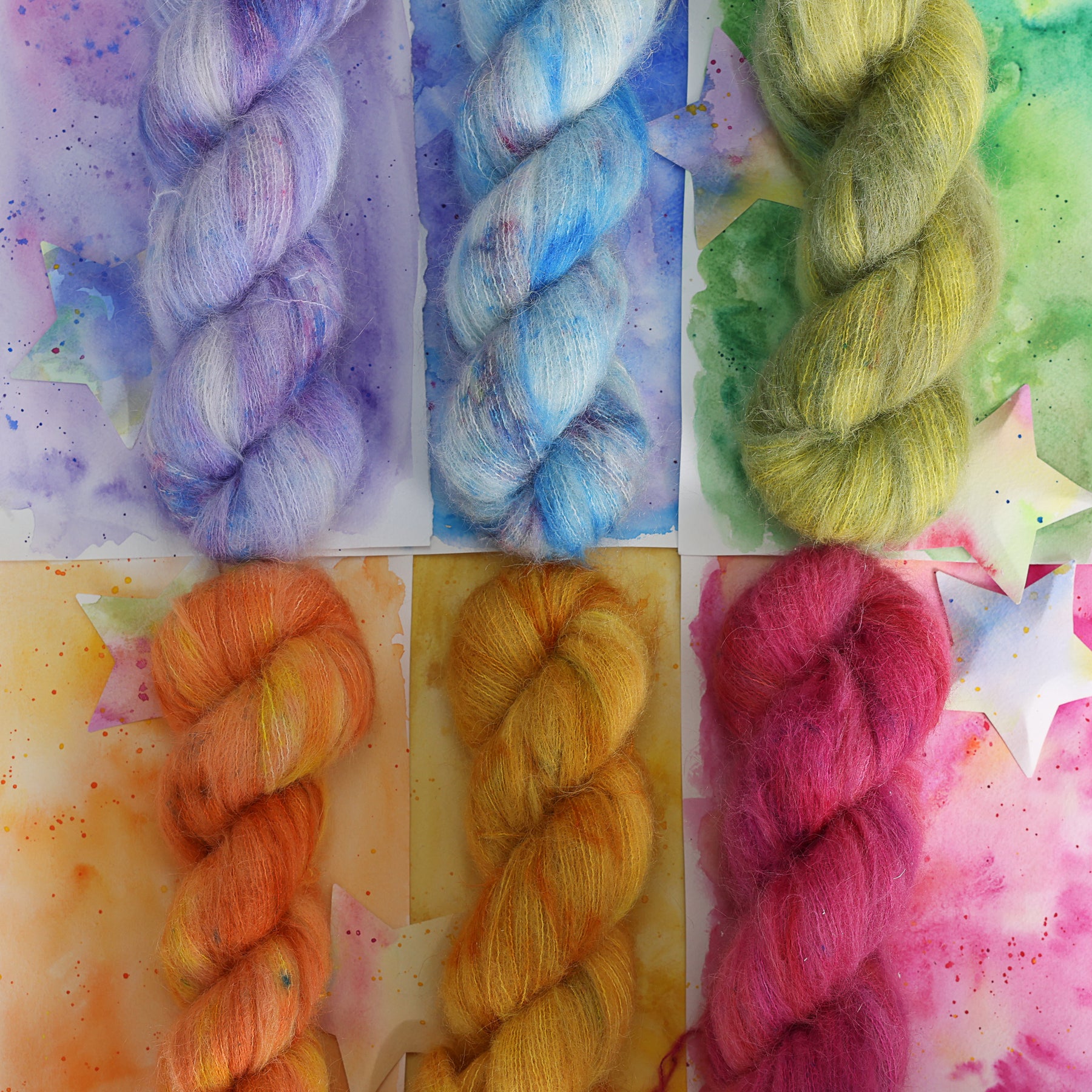 Deconstructed Rainbows Collection – Bad Sheep Yarn