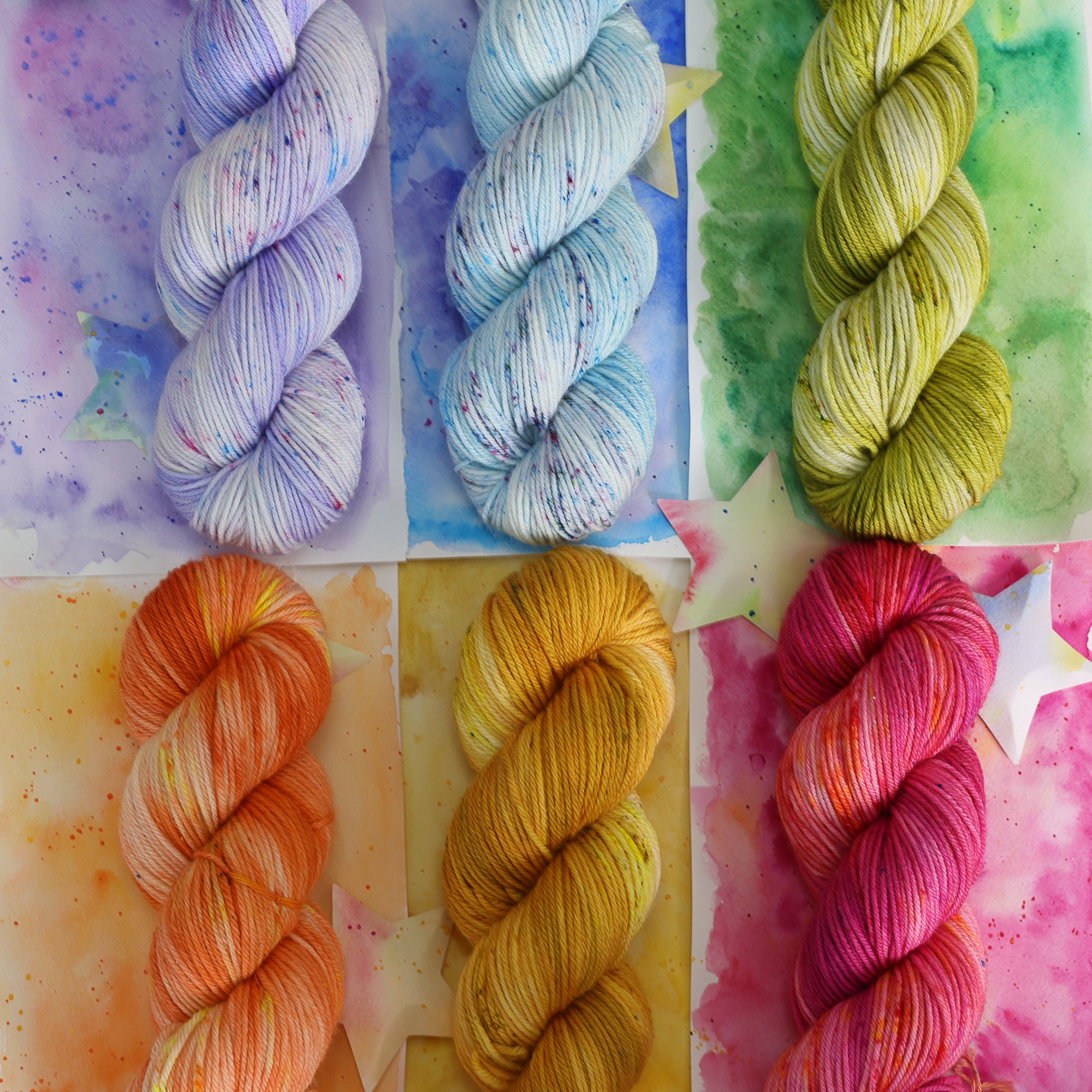 Deconstructed Rainbows Collection – Bad Sheep Yarn
