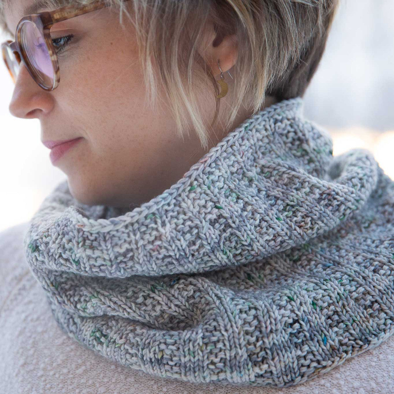 Marled Alaska Cowl – Bad Sheep Yarn